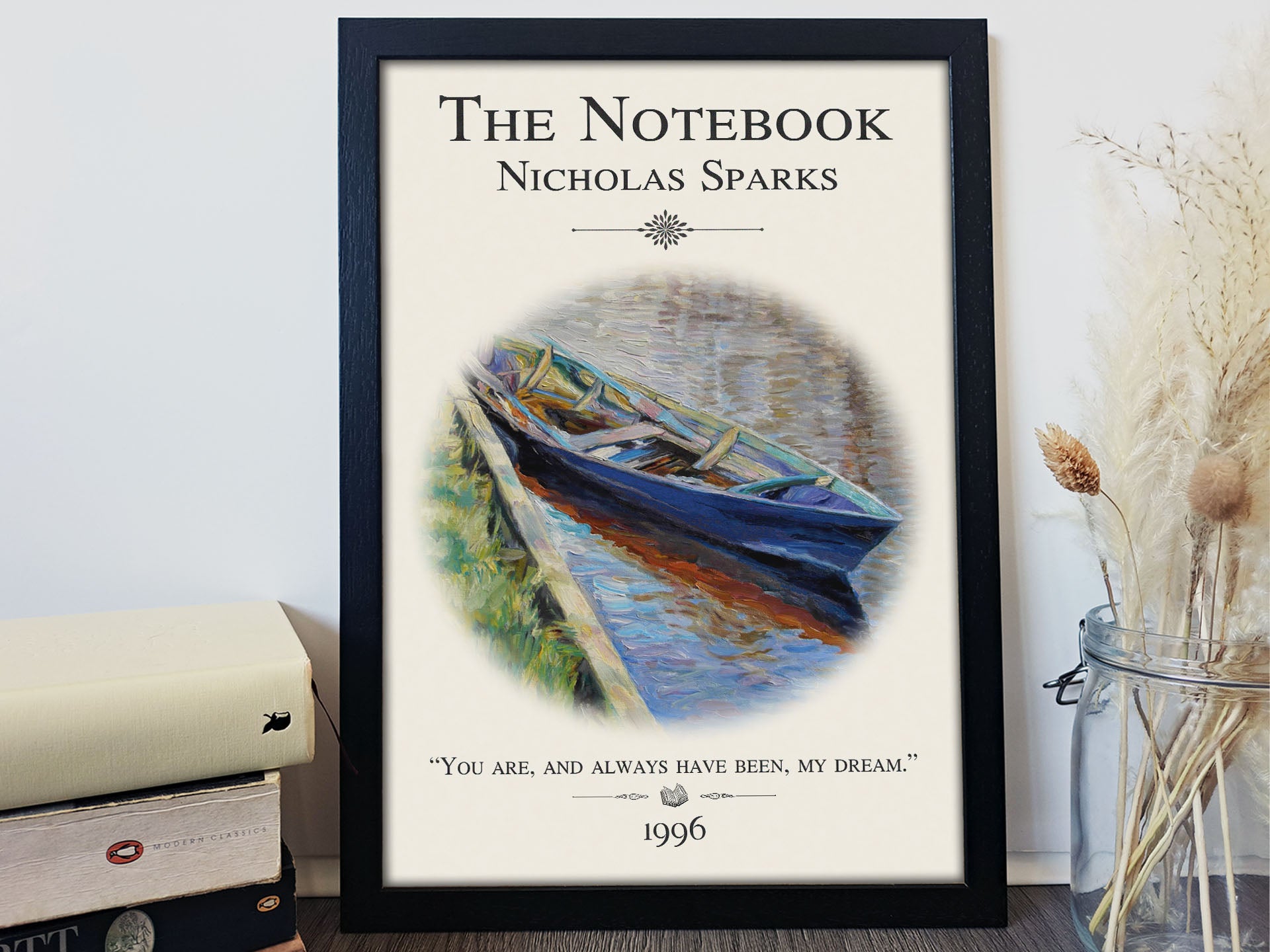 The Notebook Nicholas Sparks Cottagecore Romantic Literary Quote Art the-notebook-nicholas-sparks-cottagecore-romantic-literary-quote-art