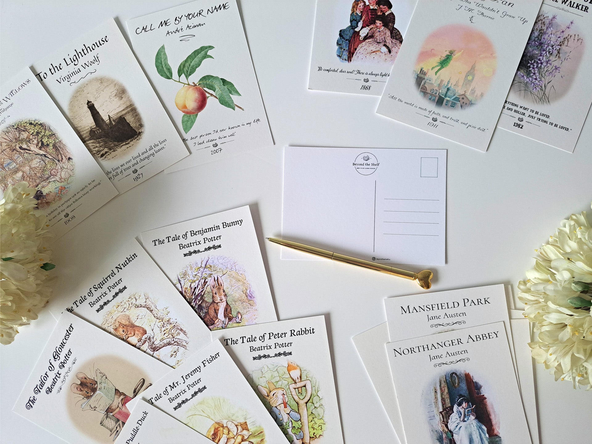 Bookish Postcards Literary Gifts for Bookworms – Beyondtheshelf